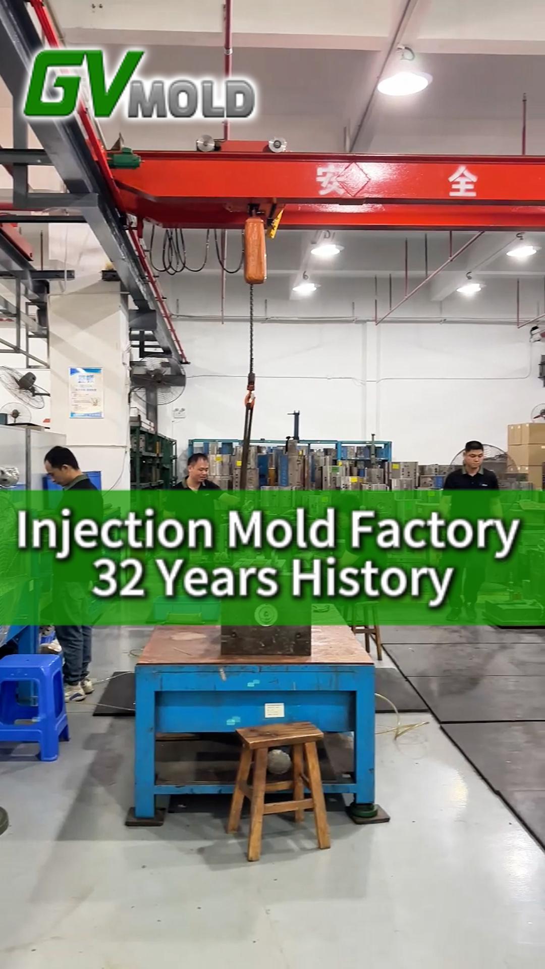 Injection Mold Factory 32 Years History