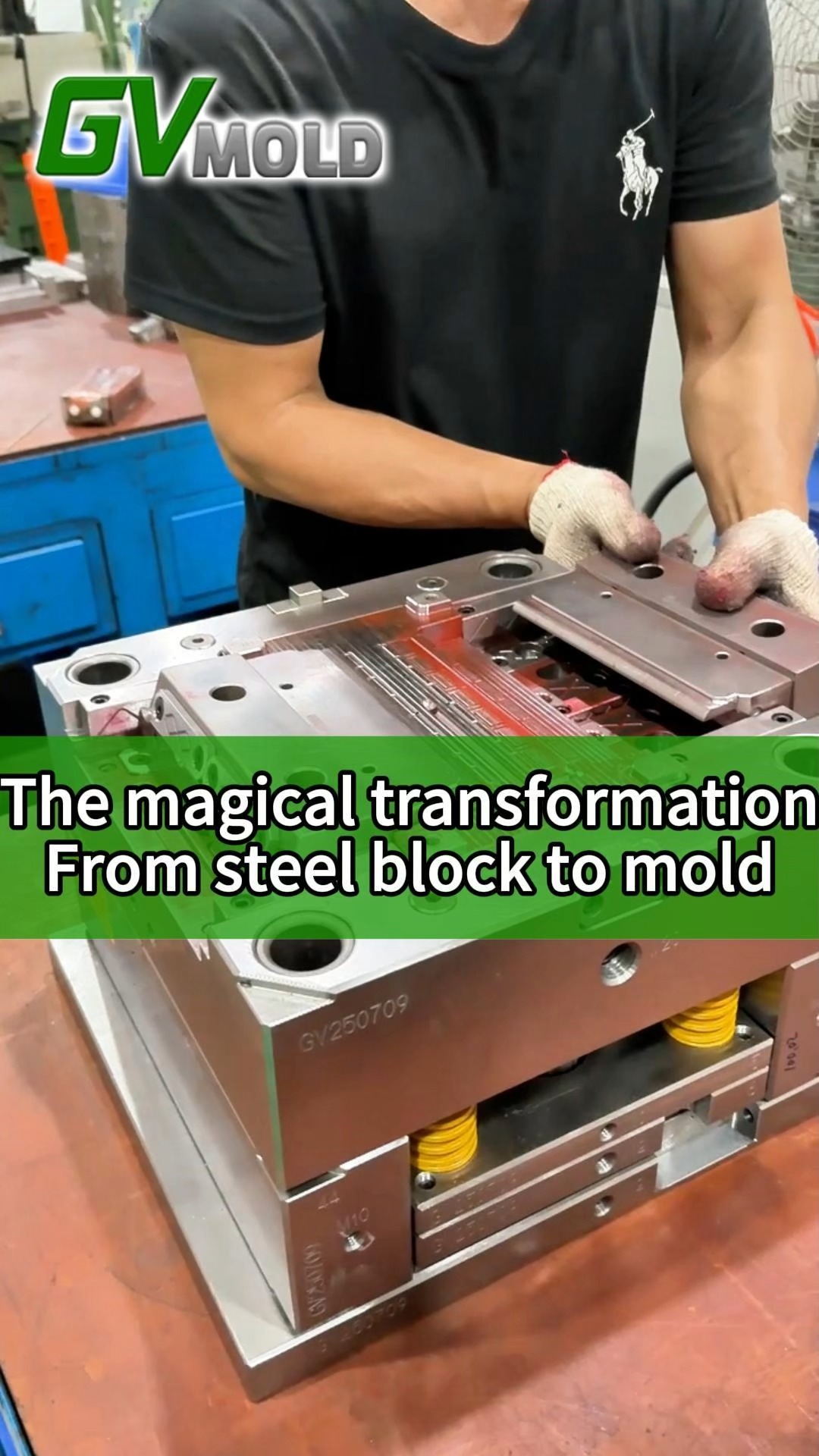 The Magical TransformationFrom Steel Block to Mold | GV Mold
