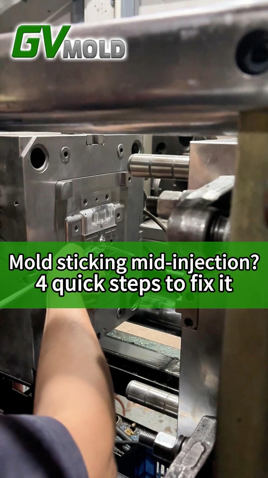 Ever Had Mold Sticking Derail Your Injection Molding Process? | GV Mold