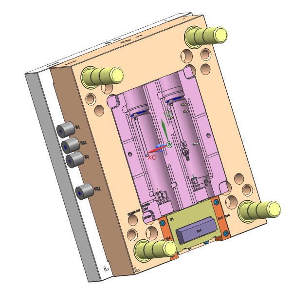 Custom Injection Mold For Handheld Vacuum Cleaner Shells - GV Mold